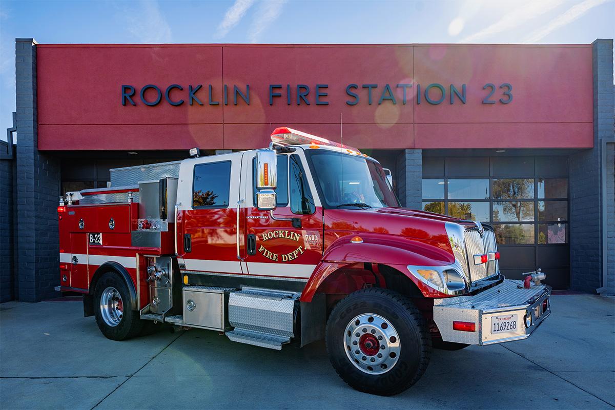 Fire Station 23 Apparatus - City of Rocklin